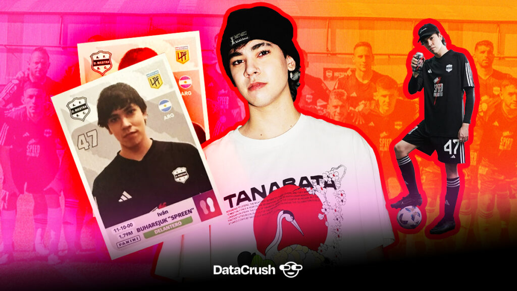 🎮 Streamer Spreen debuta en el fútbol con Deportivo Riestra🎮 - Data Crush